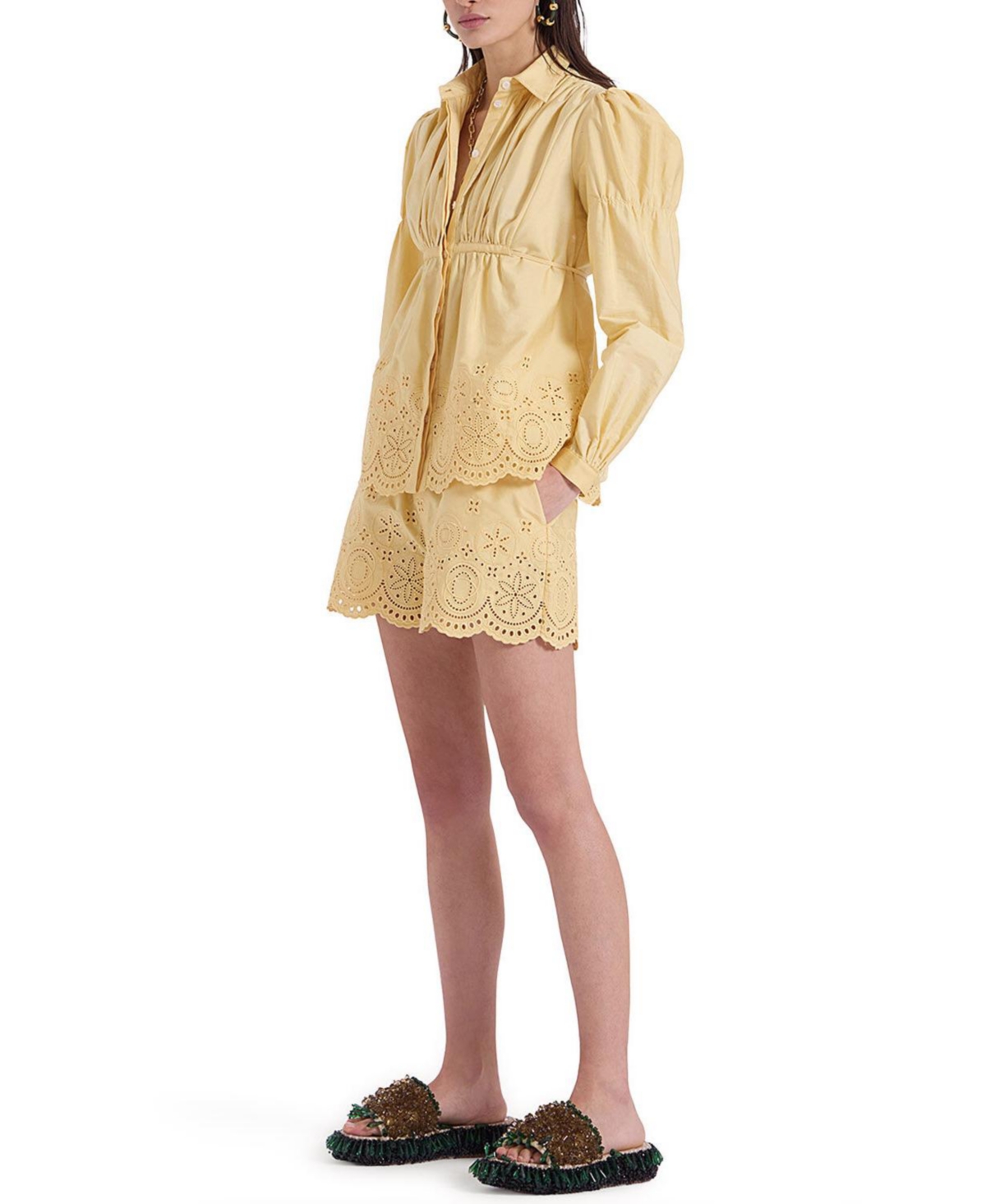 LA DOUBLEJ La Doublej Franca Embroidered Shirt